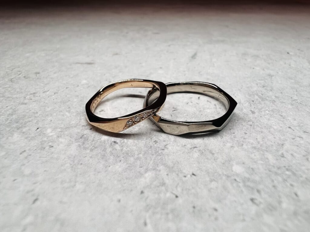 とても気に入るものに出会えました♪ - AFFLUX |愛する人へ贈るゆびわ言葉®がついた婚約・結婚指輪